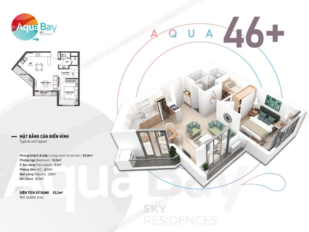Chung cư Aqua Bay Sky Residences - Ecopark