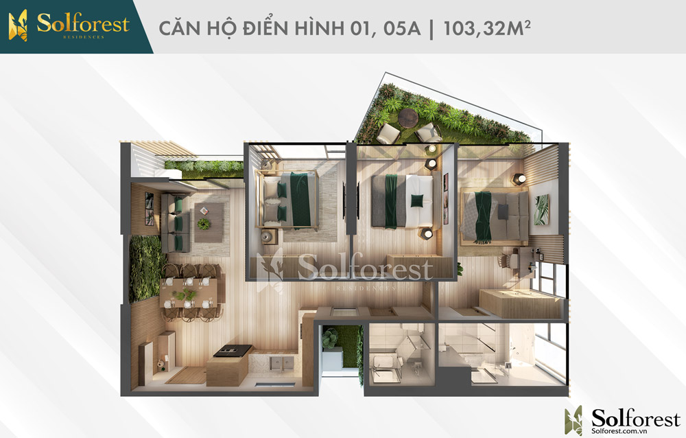 Chung cư SolForest Ecopark - Ecopark