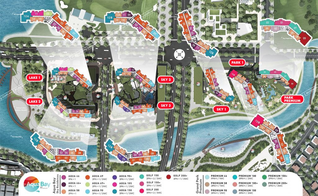 Chung cư Aqua Bay Sky Residences - Ecopark